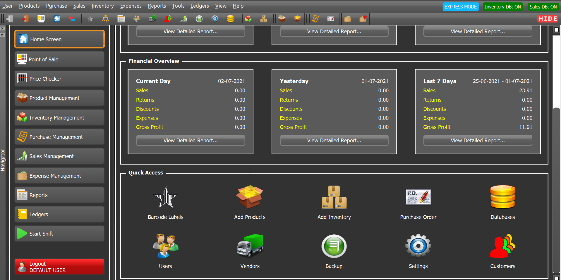 Screenshots | StarCode POS & Inventory